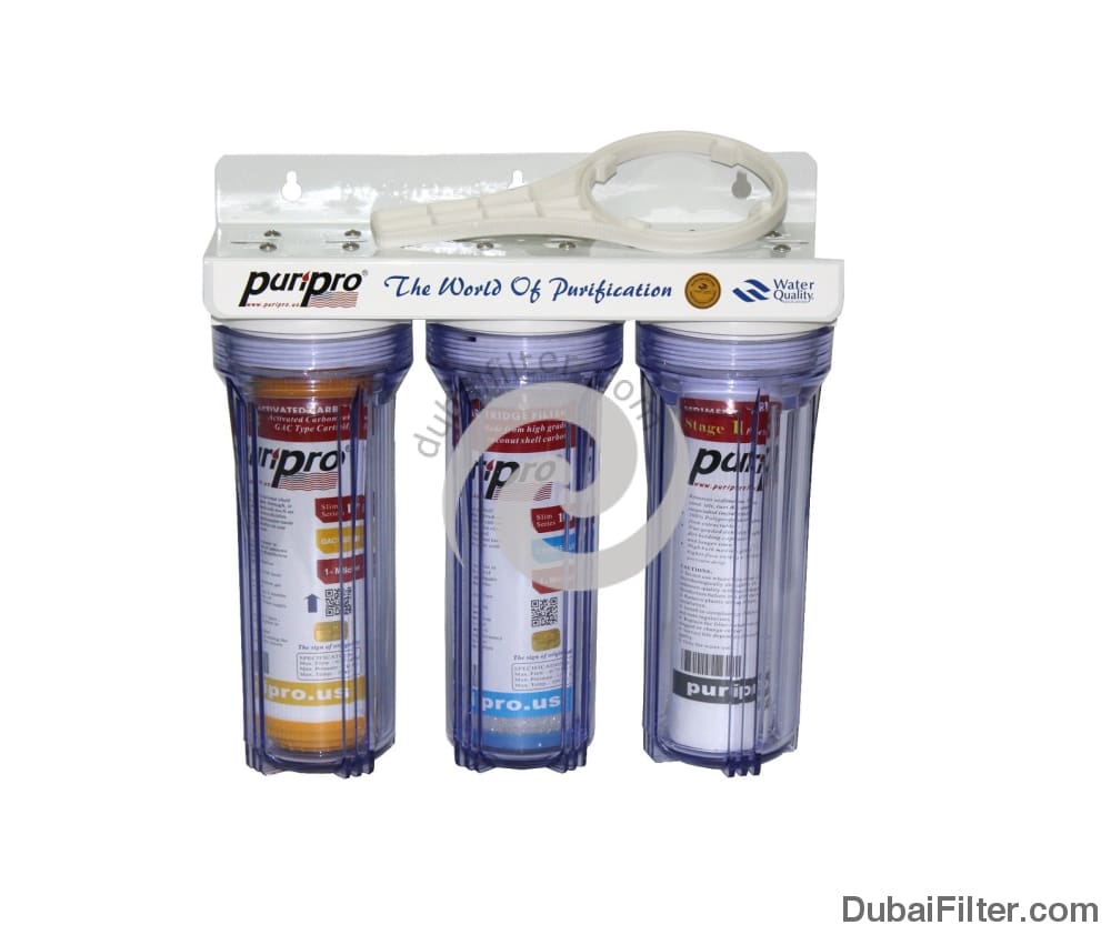 Dubai Filter - Puri Trio - Triple Stage Filtration For Drinking Water
