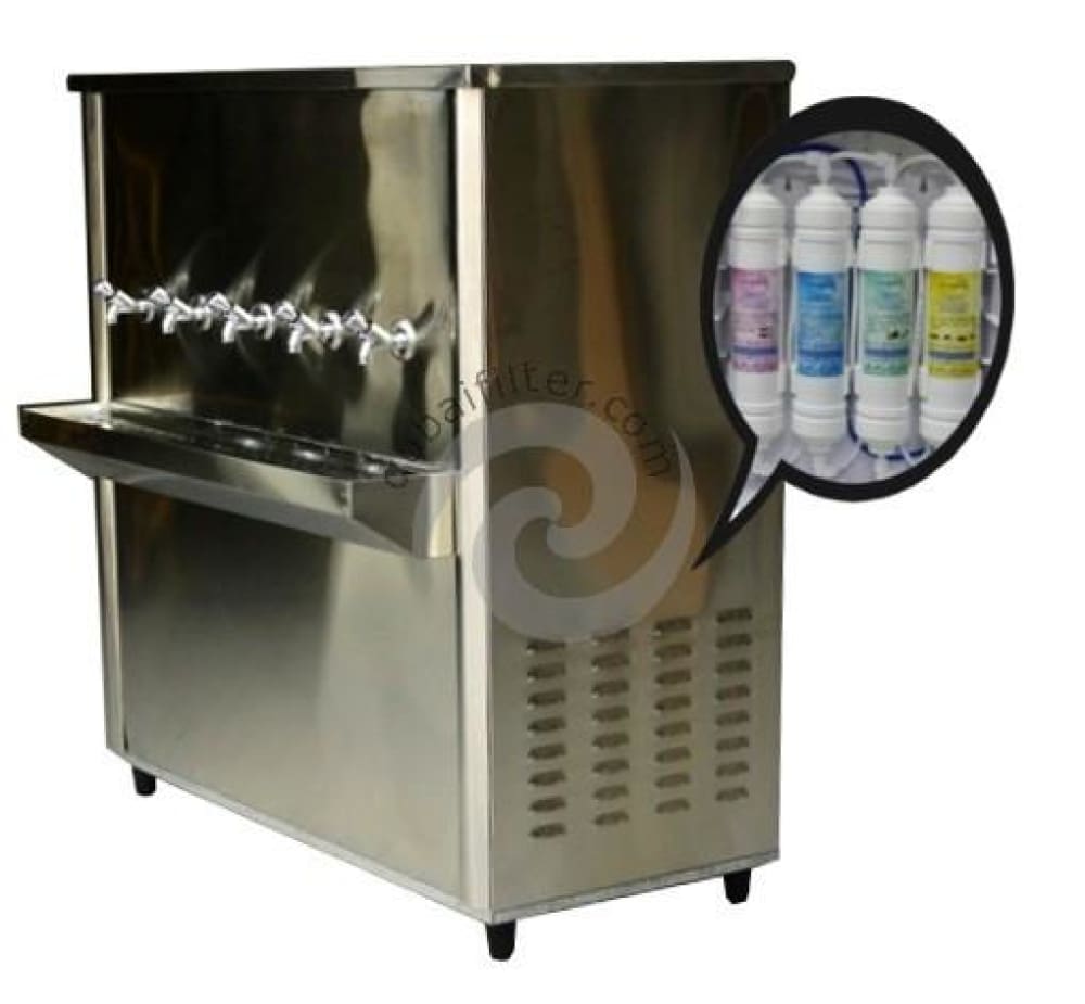 Stainless Steel Water Cooler With Built In Filter-For Labor Camp ...